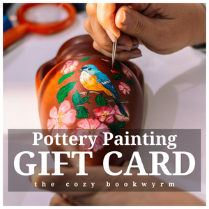 Pottery Painting Gift Card – Bookworm Pottery
